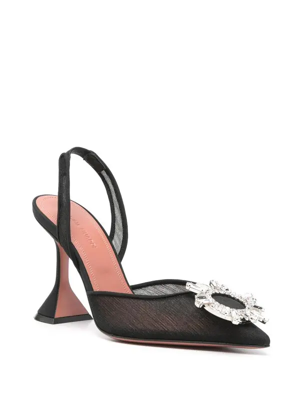 Amina Muaddi Begum Heeled Sandals