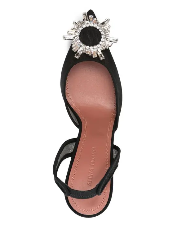 Amina Muaddi Begum Heeled Sandals