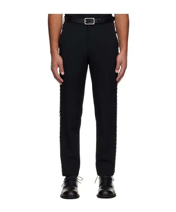 Comme Des Garçons Studded Casual Trousers