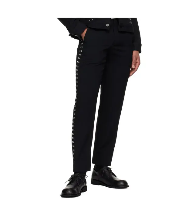 Comme Des Garçons Studded Casual Trousers