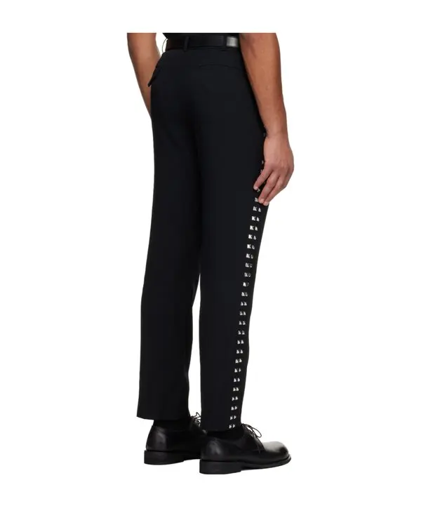 Comme Des Garçons Studded Casual Trousers