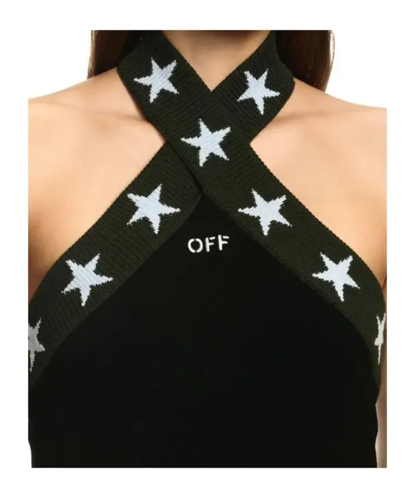 Off-White Star Mini Dress