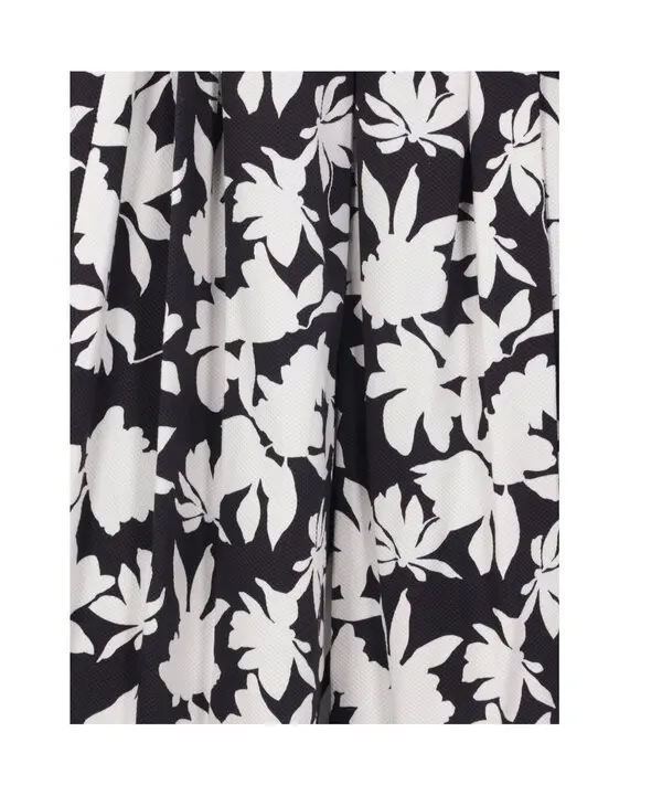 Comme Des Garçons All-over Floral Printed Skirt