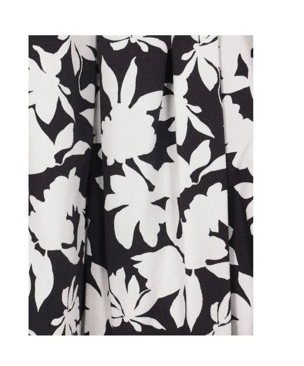 Comme Des Garçons All-over Floral Printed Skirt