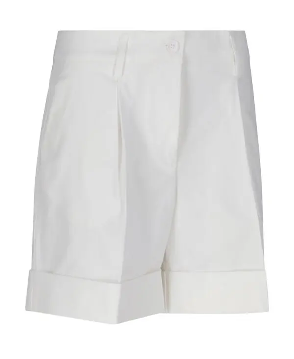 P.a.r.o.s.h Cotton Turn-up Hem Shorts