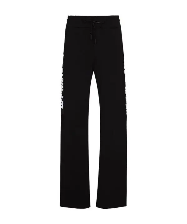 Off-White Logo-tape Straight-leg Track Pants