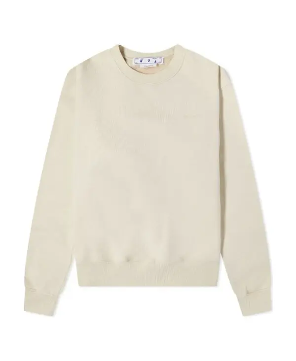 Off-White Diag Regular Crewneck Sweater