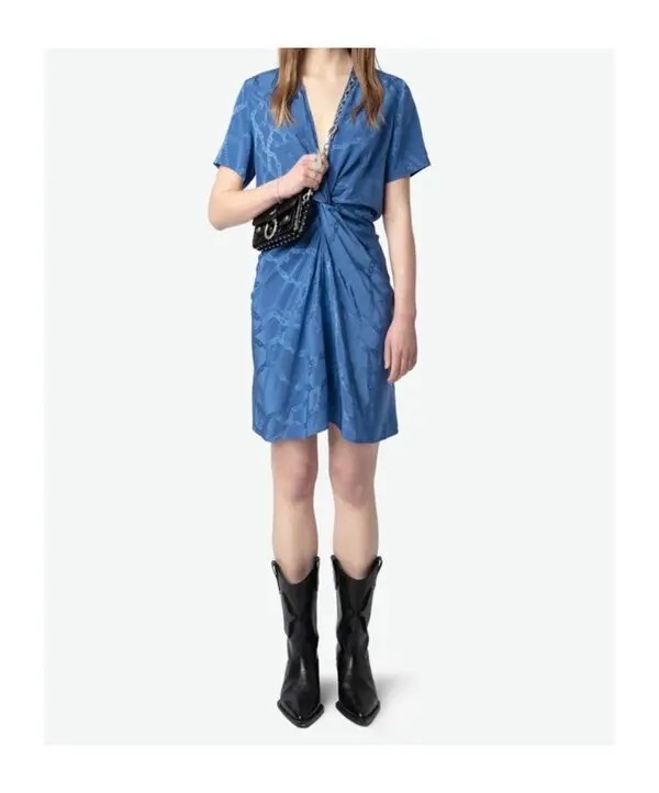 Zadig&Voltaire Rozom Chain Jacquard Dress