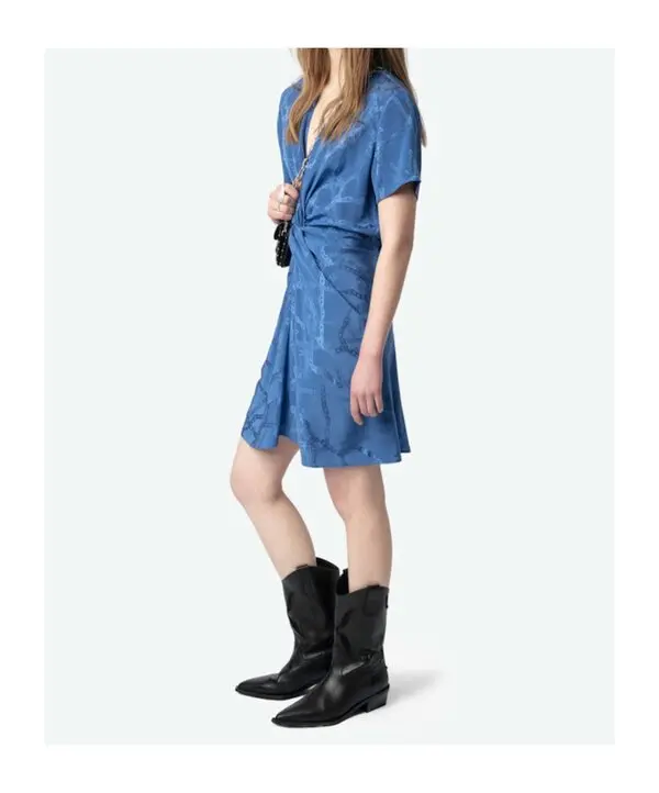 Zadig&Voltaire Rozom Chain Jacquard Dress