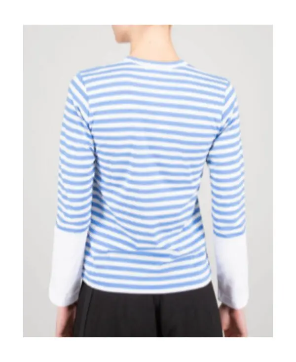 Comme Des Garçons Striped Long-sleeved T-shirt