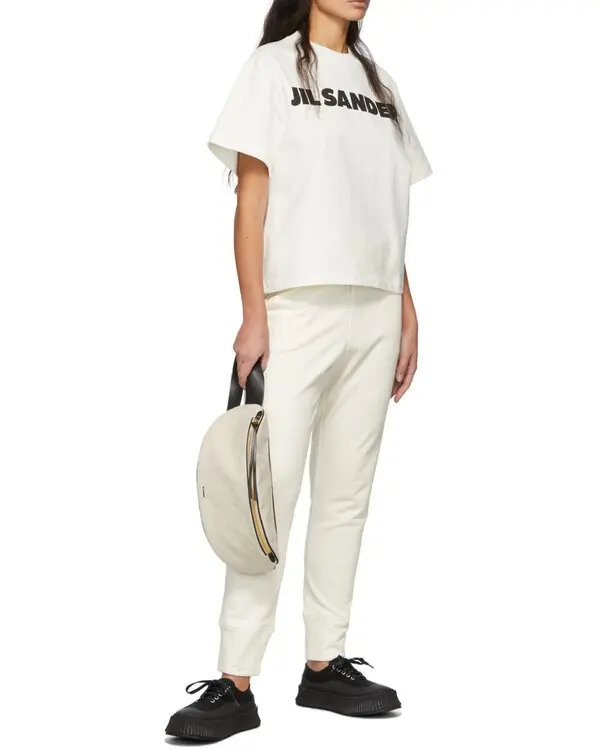 JIL SANDER Drawstring Tapered Track Pants