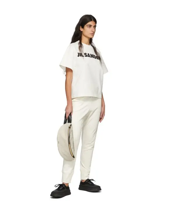 JIL SANDER Drawstring Tapered Track Pants
