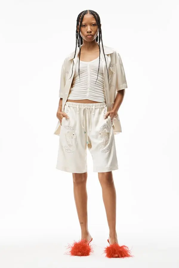 Alexander Wang Embroidered-design Pyjama-set