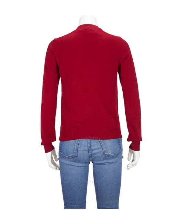 Comme Des Garçons Heart Motif Cardigan