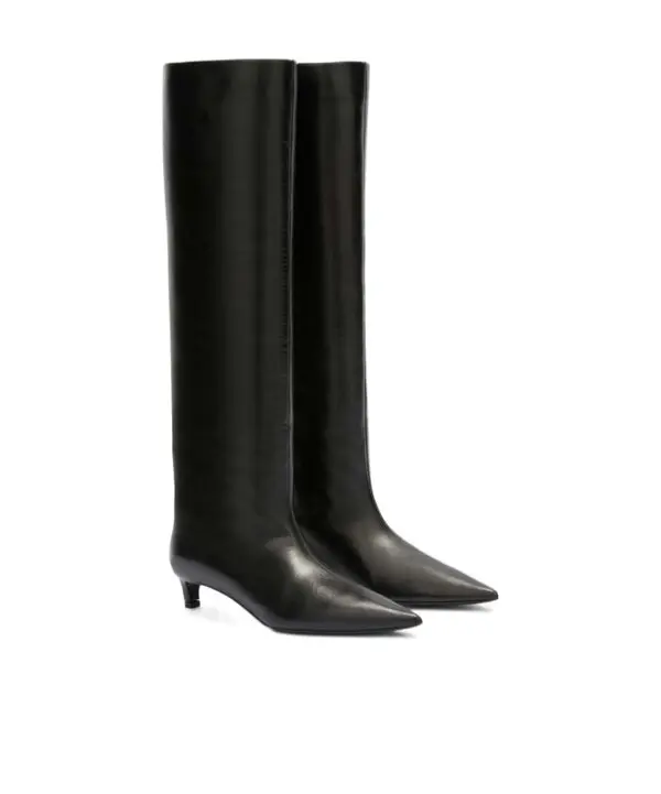 JIL SANDER Pointed Toe Knee-length Boots
