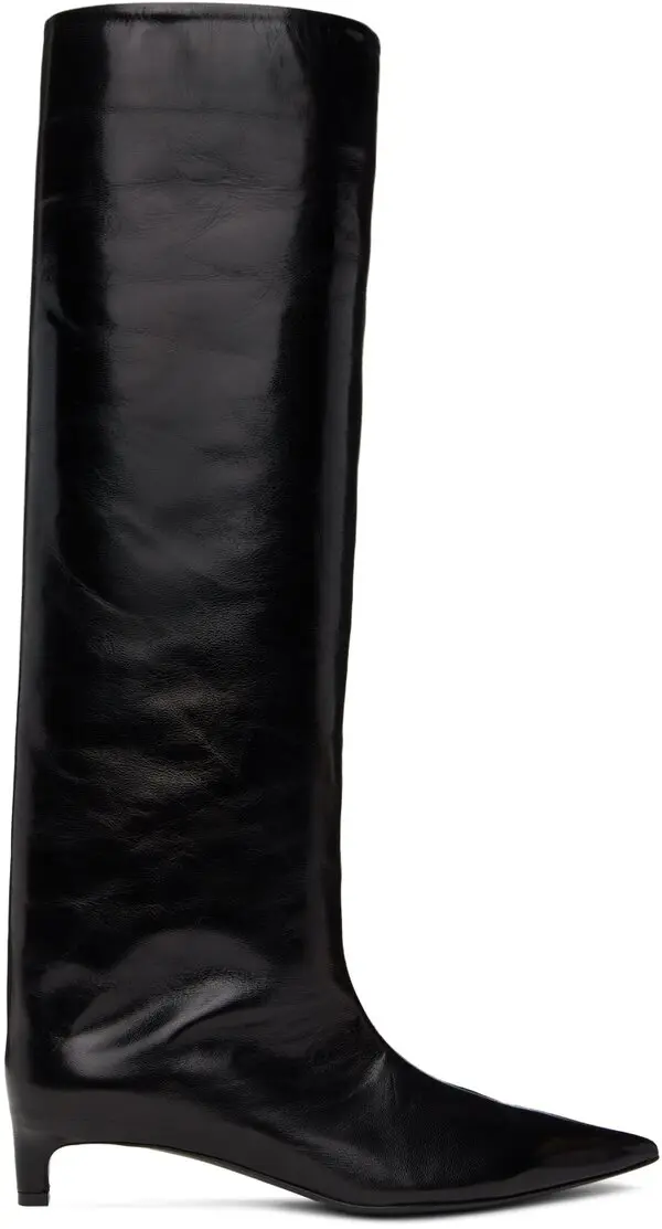 JIL SANDER Pointed Toe Knee-length Boots