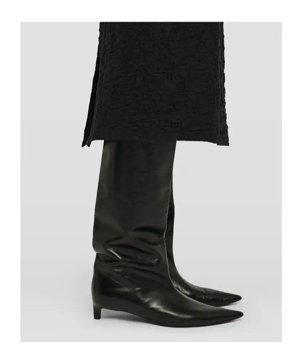 JIL SANDER Pointed Toe Knee-length Boots