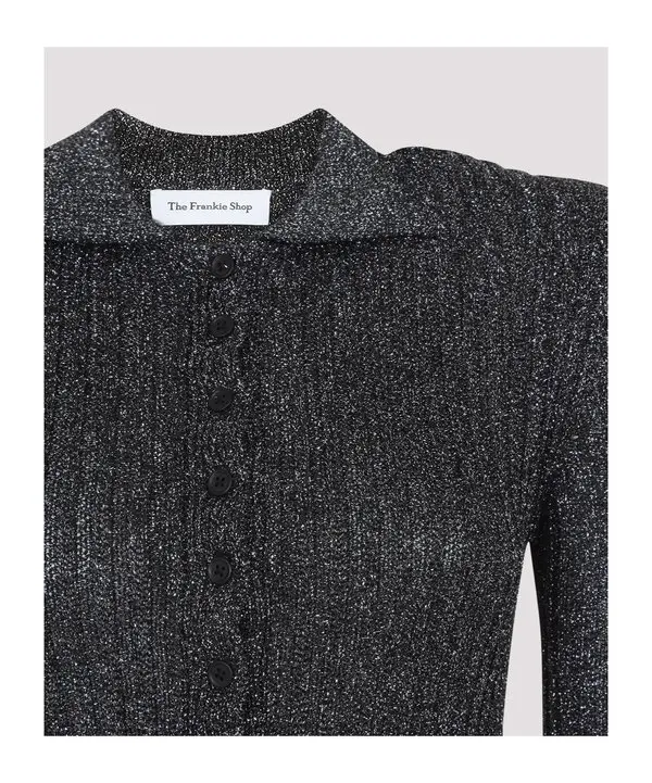 THE FRANKIE SHOP Solana Buttoned Polo Top