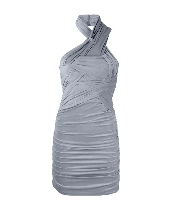 Alexander Wang Ruched Sleeveless Mini Dress