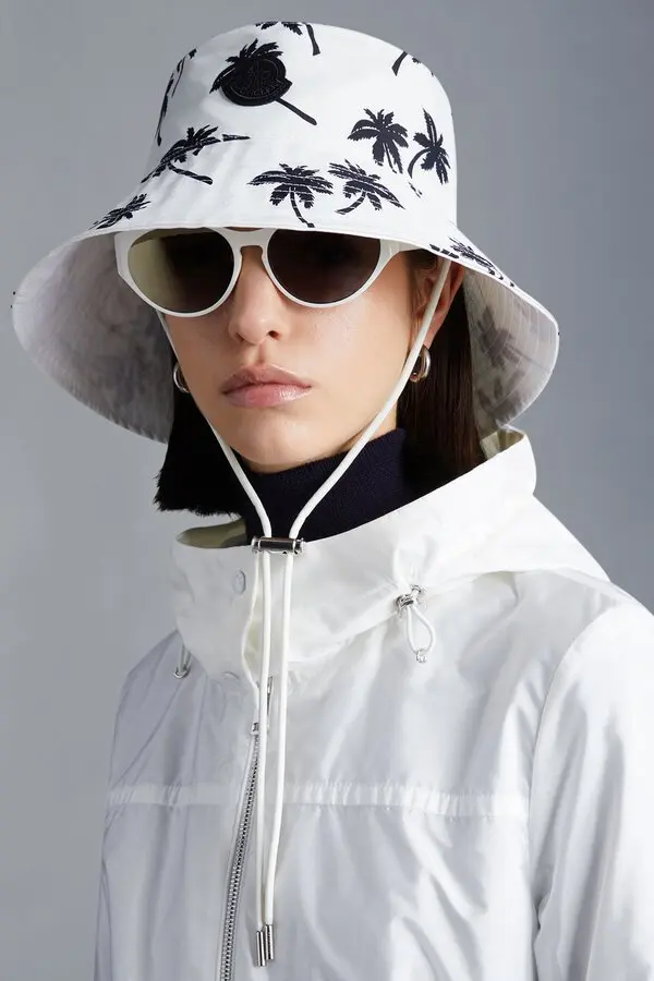 Moncler Palm Tree Bucket Hat