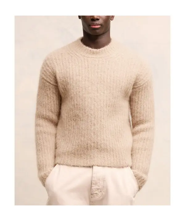 AMI Paris Chunky Knitted Crewneck Jumper