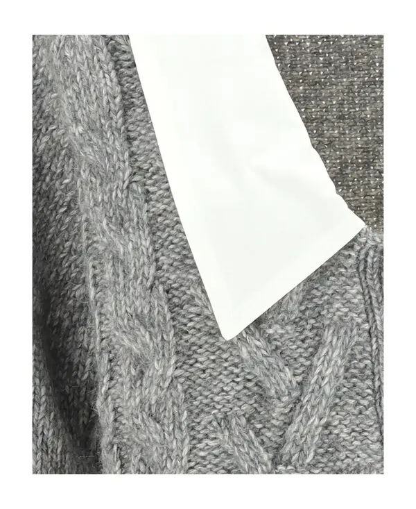 GANNI Chunky Cable Cardigan