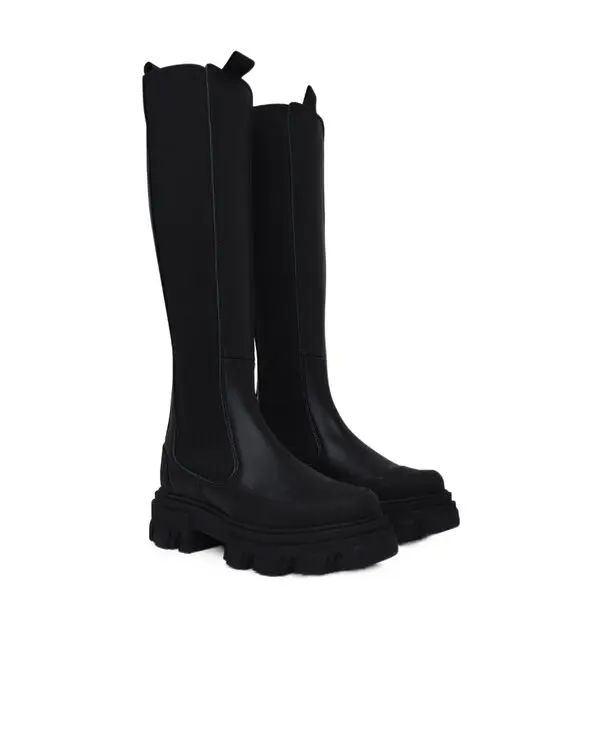 GANNI Knee-high Chelsea Boots