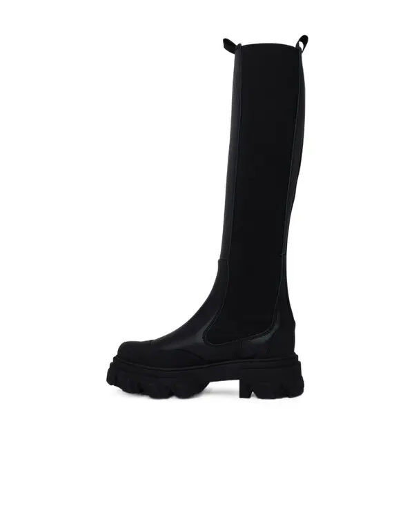 GANNI Knee-high Chelsea Boots