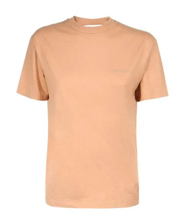 Off-White Diag-print Cotton T-shirt