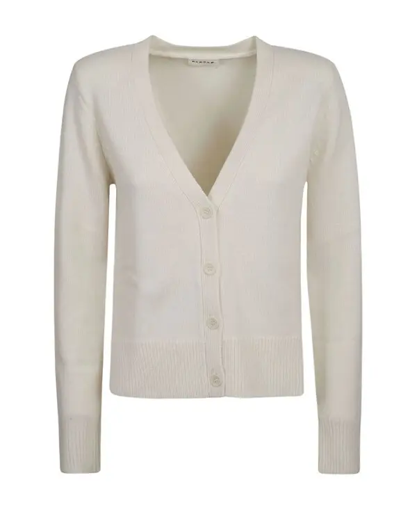 P.a.r.o.s.h Cashmere Blend Buttoned V-neck Cardigan