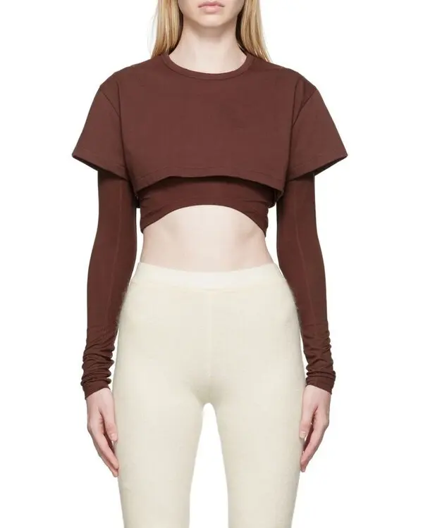Jacquemus Laye-effect Long-sleeve T-shirt