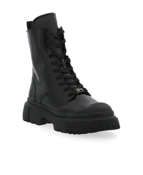 Hogan H619 Lace-up Combat Boots