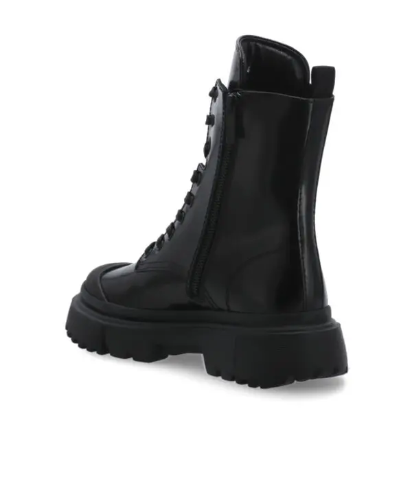 Hogan H619 Lace-up Combat Boots