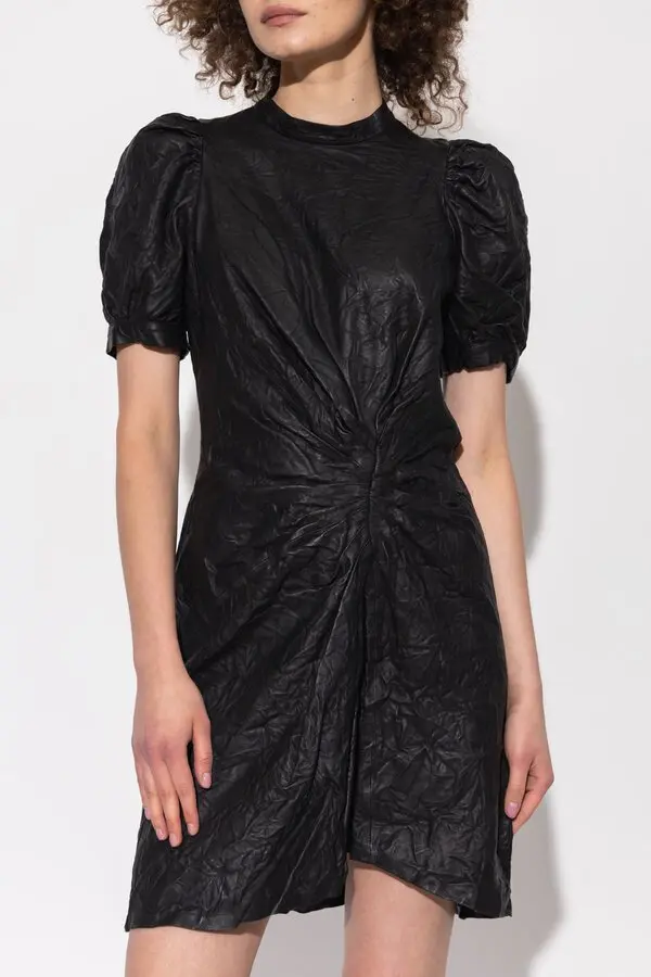Zadig&Voltaire Short-sleeved Leather Dress