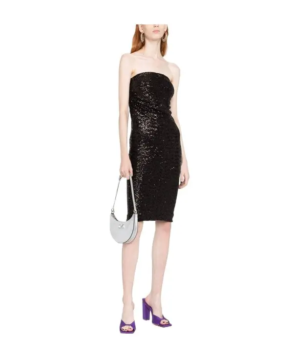 P.a.r.o.s.h Sequins Off-shoulder Dress