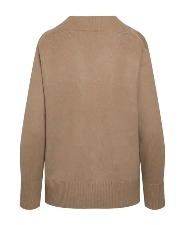 Vince Rib Trim V-neck Tunic