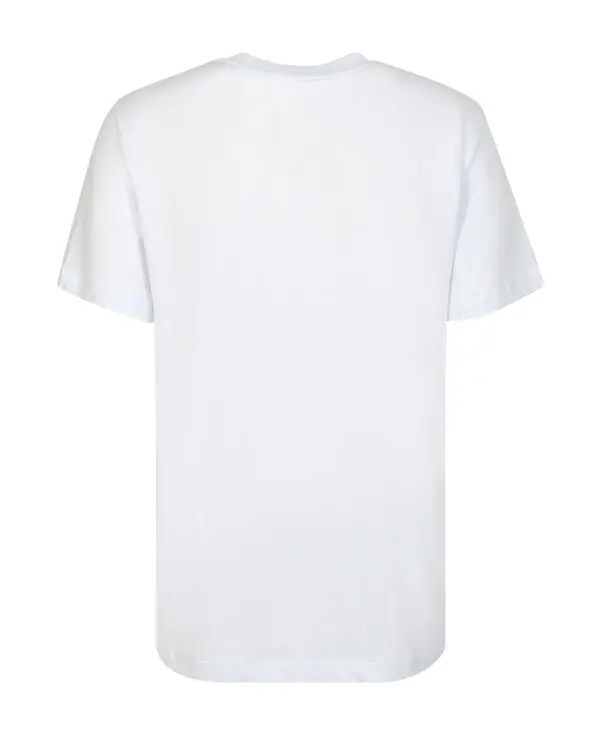 MSGM Logo Printed Crewneck T-shirt