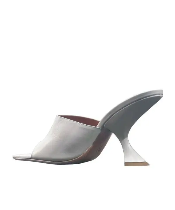 Amina Muaddi Taylor Nappa Slipper