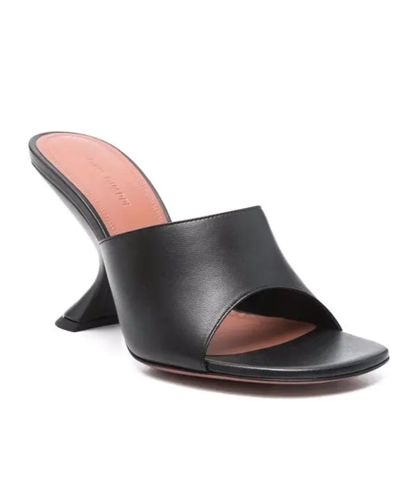 Amina Muaddi Taylor Slipper 90 Nappa 90 Mm Slan