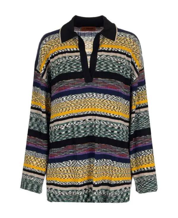Missoni Striped Relaxed-fit Polo Shirt