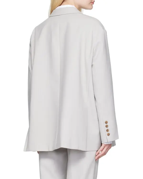 THE FRANKIE SHOP Bea Single-breasted Oversized Blazer