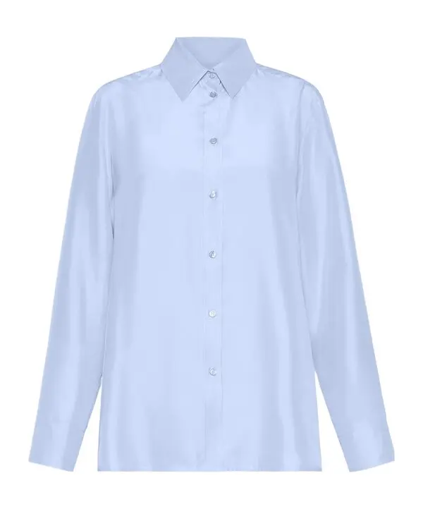 Max Mara Classic Collared Long-sleeved Shirt