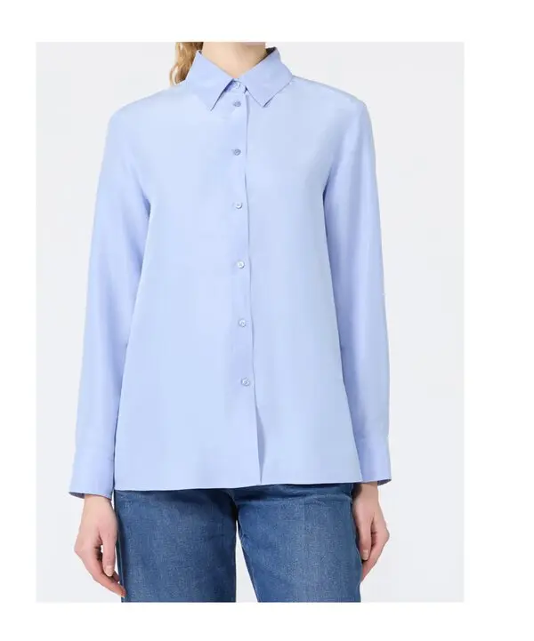 Max Mara Classic Collared Long-sleeved Shirt