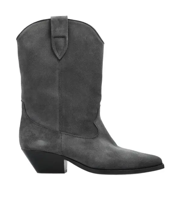Isabel Marant Étoile 40mm Duerto Suede Ankle Boots