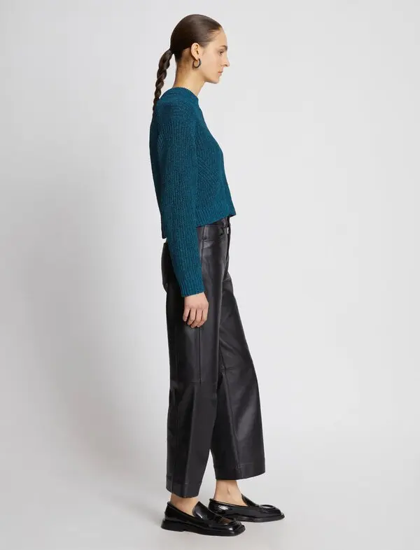 Proenza Schouler White Label Cut-out Crewneck Jumper