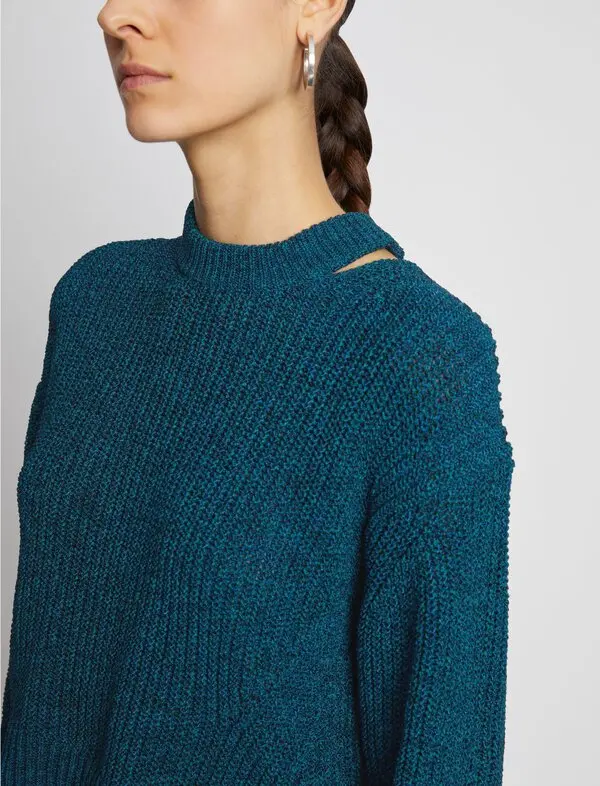 Proenza Schouler White Label Cut-out Crewneck Jumper