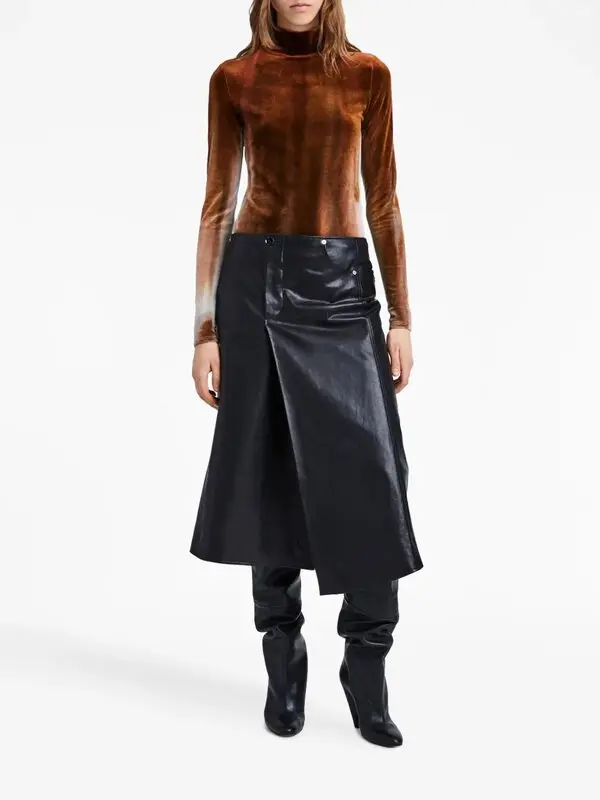 Proenza Schouler Ice Dyed Velvet Top
