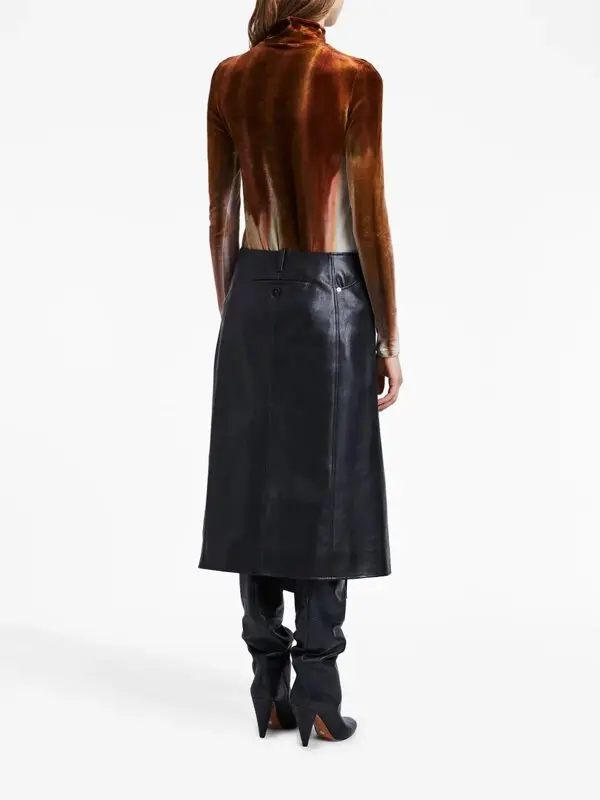 Proenza Schouler Ice Dyed Velvet Top