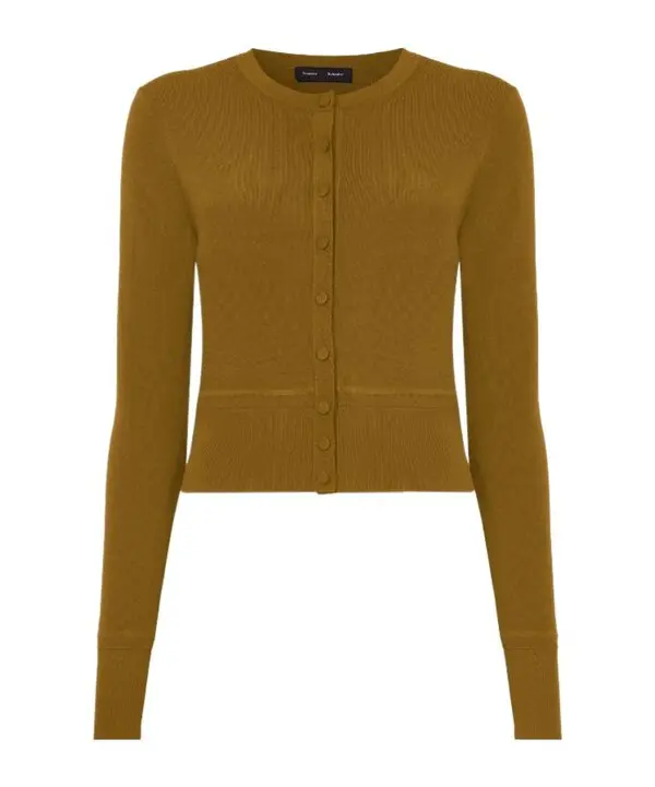 Proenza Schouler Round-neck Button-up Cardigan