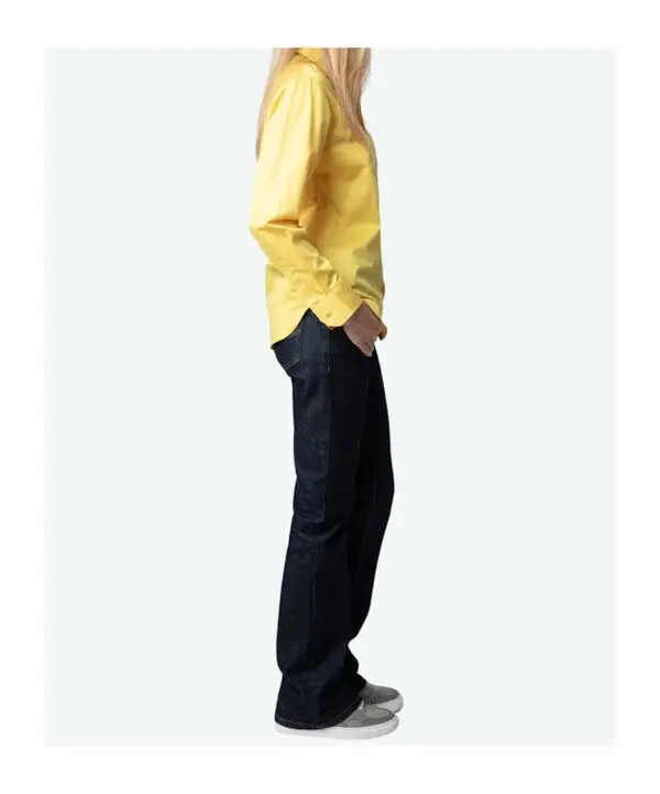 Zadig&Voltaire Taskiz Slogan-embroidered Cotton Shirt